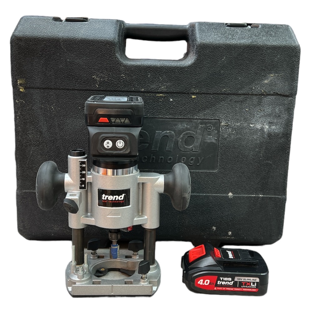 Trend 1/4" Brushless Plunge Router Kit *SALE* - Own4Less